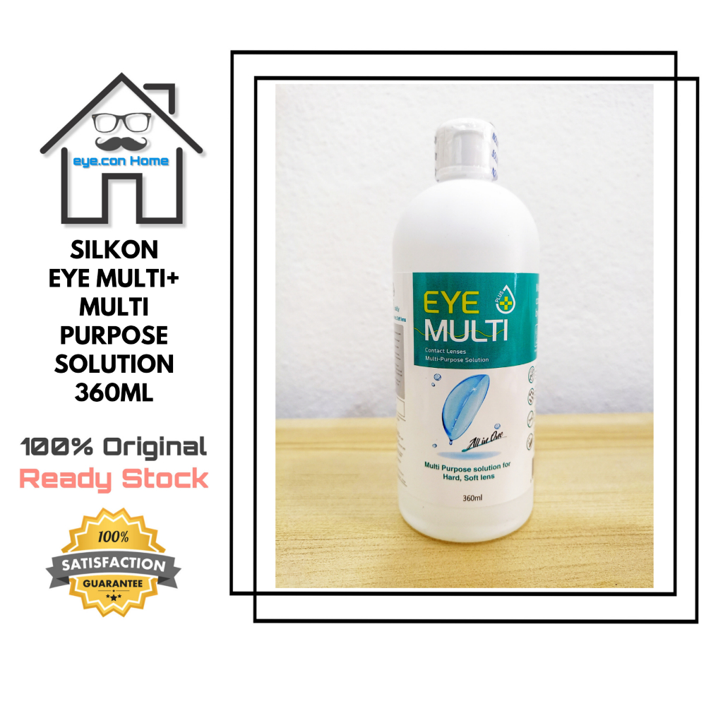 2027 NEW Silkon Eye Multi+ Korean Multi Purpose Solution 360ml (Big ...