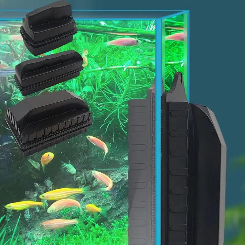 Magnetic Aquarium Scraper Floating Aquarium Glass Cleaner Double Sided ...