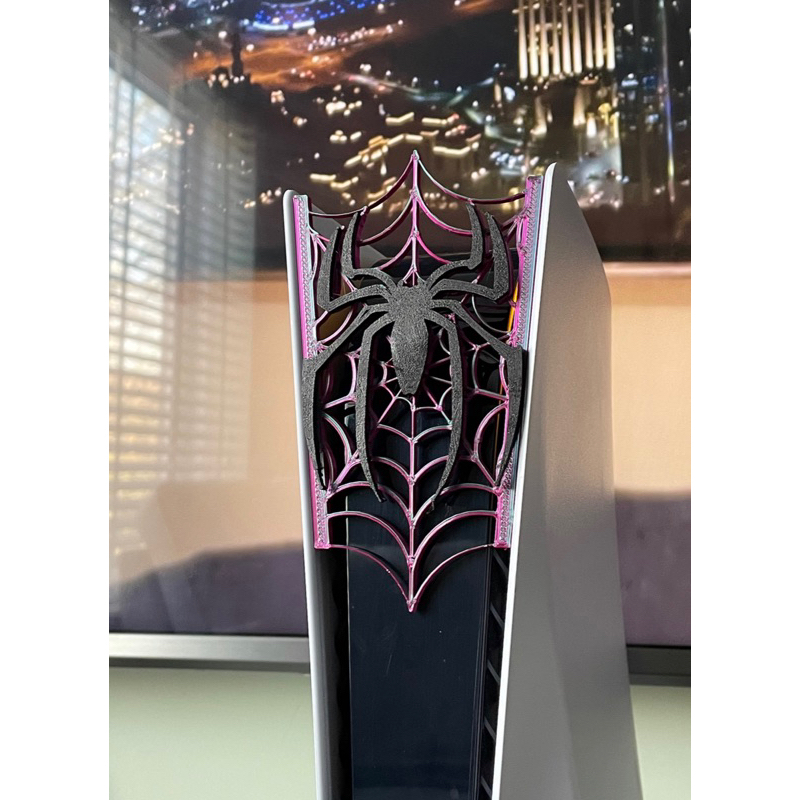 SPIDERMAN PS5 FACE PLATE CONSOLE COVER, PERSONALISE YOUR PLAYSTATION 5 ...