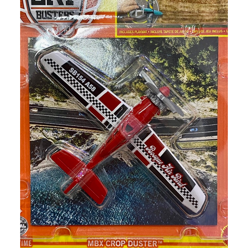 Matchbox MBX CROP DUSTER Red Sky Busters Agricutural Aircraft 70th 72 ...