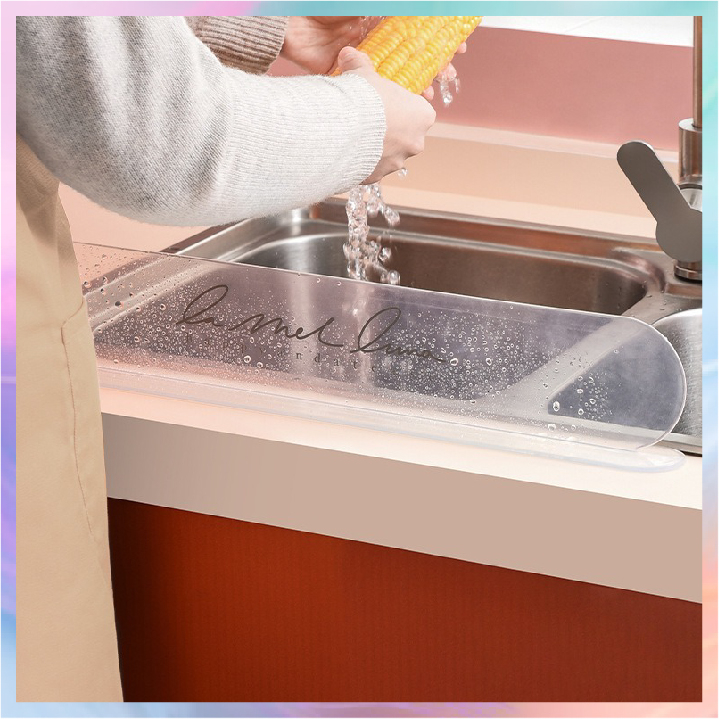 Splash Guard Water Sink Flap Block Board Splashproof Kitchen Gadget ...