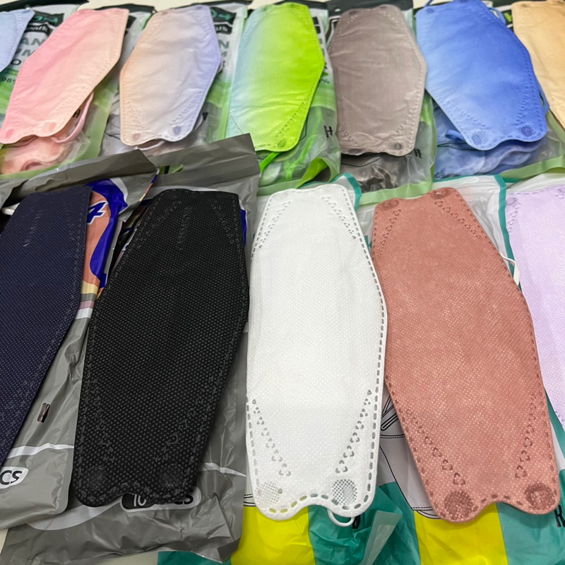 KF94 HEADLOOP MASK 10pcs PACK MASK HIJAB MASK KF94 4 LAYERS PROTECTION ...