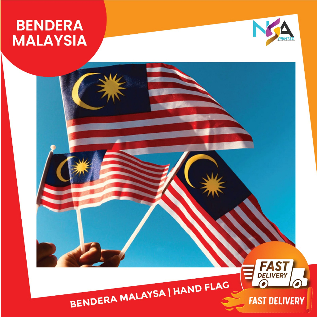 Hand Flag Bendera Tangan 1 unit | Shopee Singapore