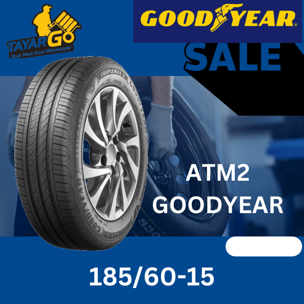 TAYARGO Tyre 185 60 15 Tyre Goodyear Tayar Kereta 15 Maxguard Goodyear ...