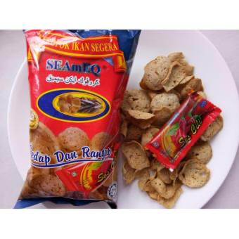 10 PEK !! 10 PEK !! SEAMEQ Keropok ikan Doorgift Goodies (PERCUMA SOS ...