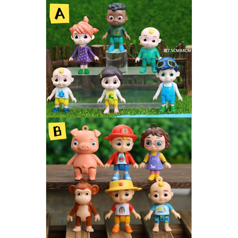 Cocomelon Cake Topper Cake Decoration Hiasan Kek Cocomelon SCHOOL BUS ...