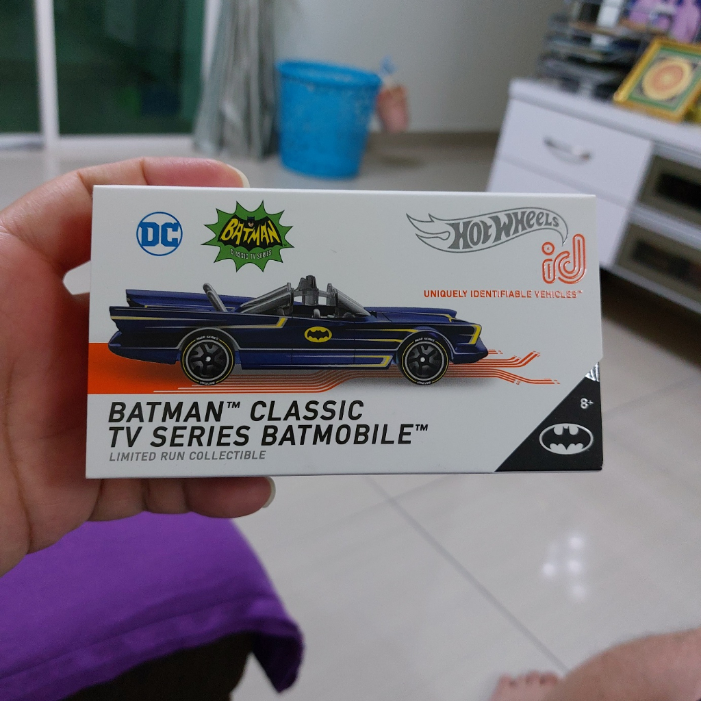 Hot Wheels id Batman Classic TV Series Batmobile (NEW) | Shopee Singapore