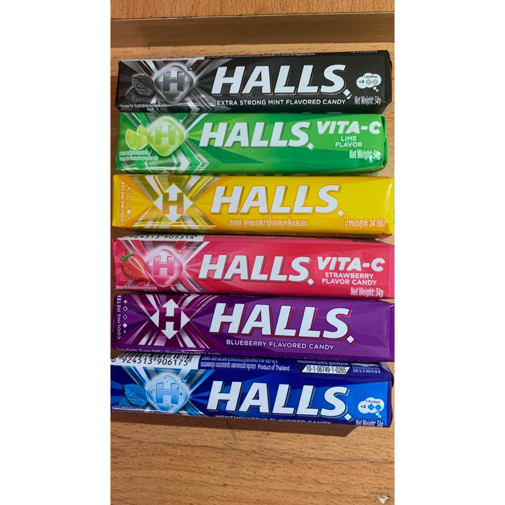 HALLS STICK CANDY ( 34GM) | Shopee Singapore