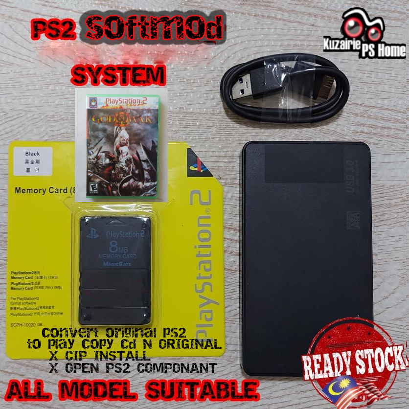 Ps2 softmod system no cip no solder | Shopee Singapore