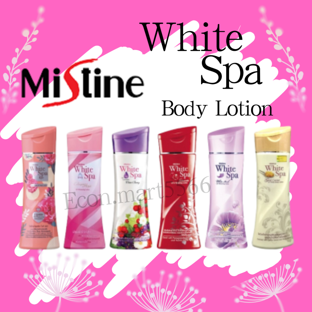 Mistine White Spa Glutathione UV Whitening Body Moisturizers Lotion ...