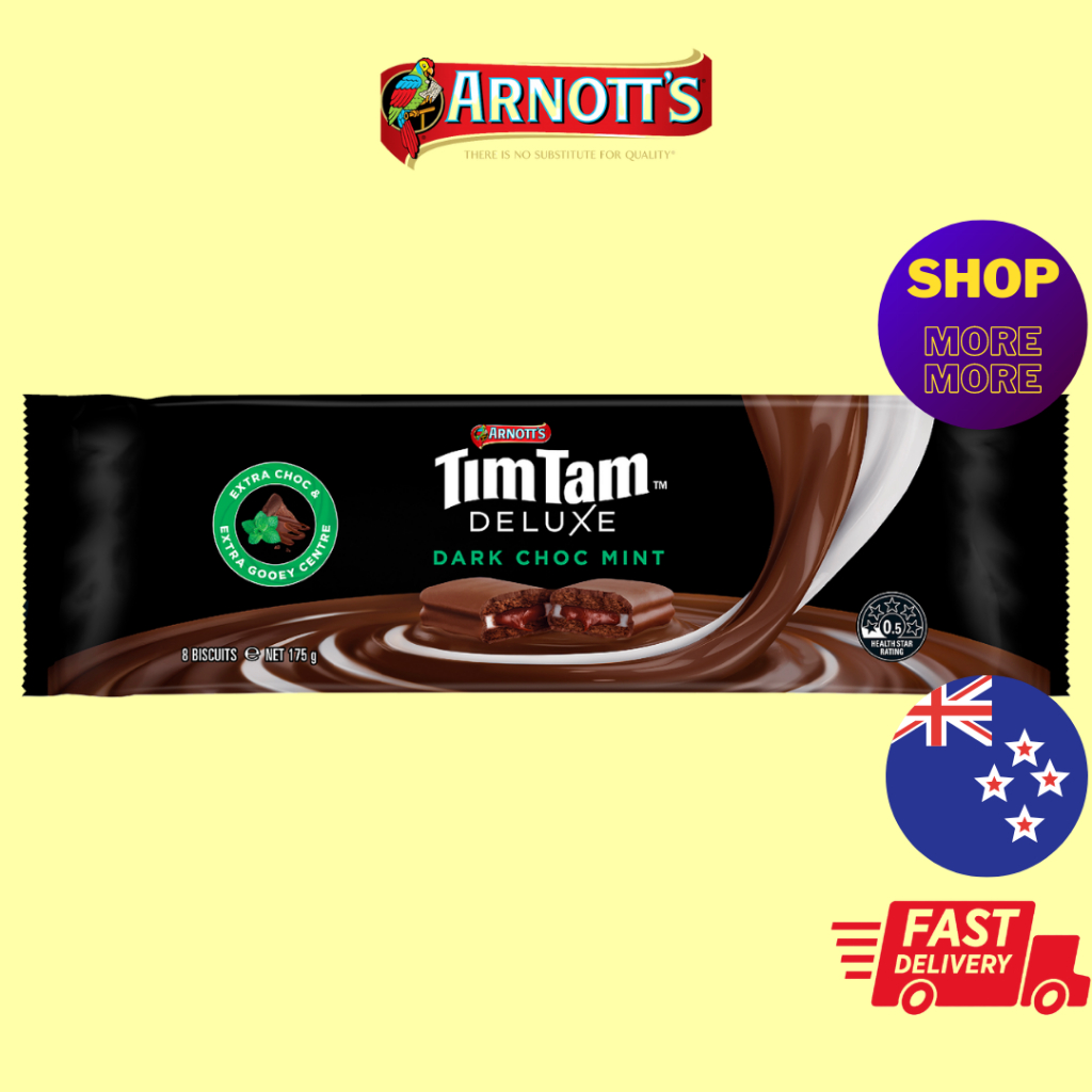 TIM TAM Deluxe Dark Choc Mint (EXP MAR 2025) from 175G | Shopee Singapore