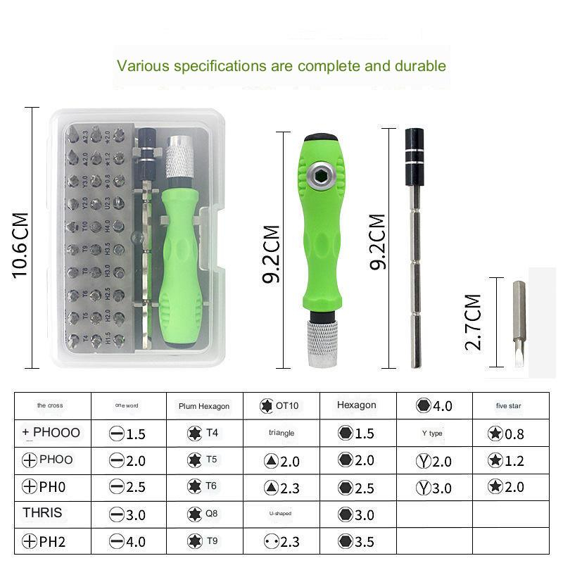 32 in 1 precision magnetic screwdriver set for mobile phone repair kit ...