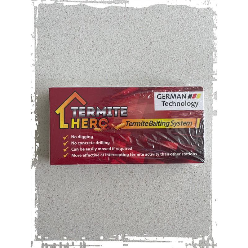 TERMITE HERO Termite Baiting Station / Termite box / Sistem Umpan Anai ...