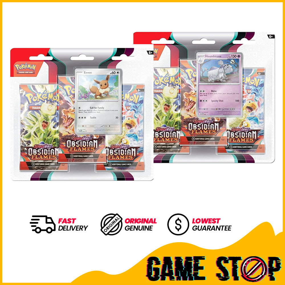 Pokemon TCG Scarlet & Violet SV01 / SV02 /SV03 Obsidian Flames - 3 ...