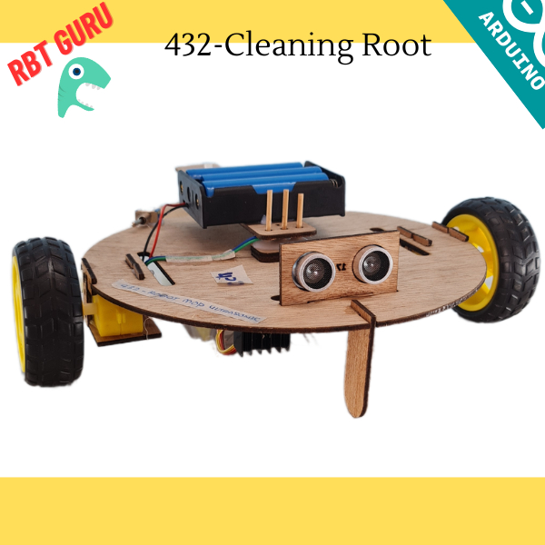 Mop Cleaning robot kit for Educational stem project || Projek RBT Robot ...