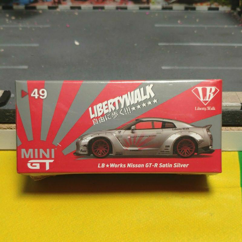 mini gt LBWK Nissan Gtr Ratin Silver R35 | Shopee Singapore