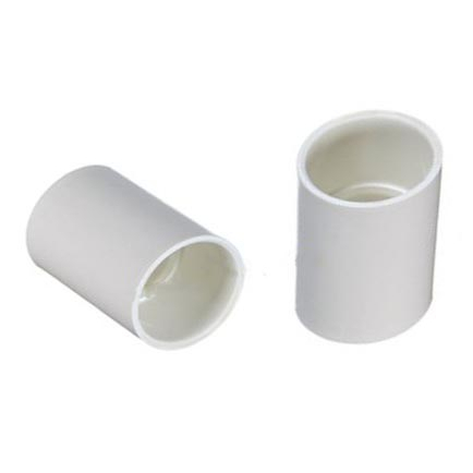 PVC PIPE FITTING SOCKET @ PENYAMBUNG PAIP / CONDUIT [20MM (3/4") & 25MM (1")] - (100PCS/PACK ...