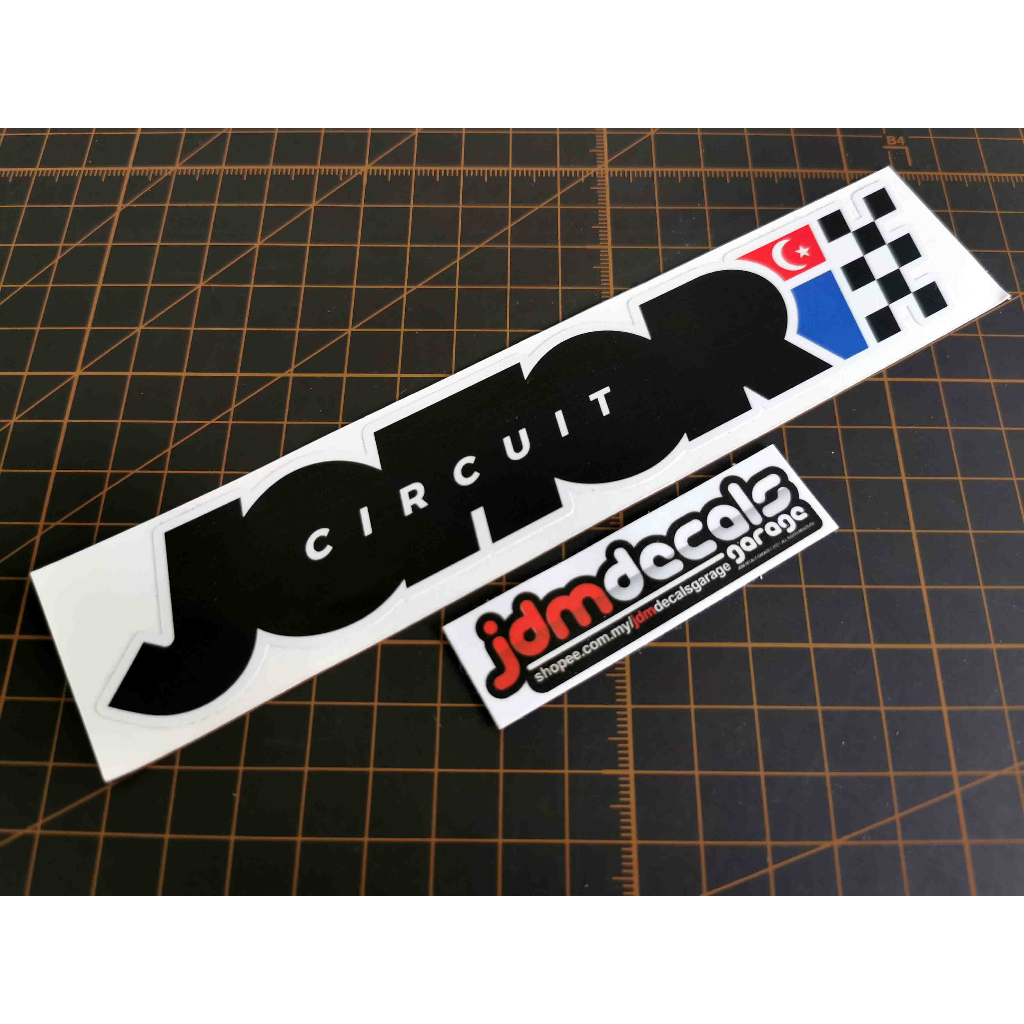 Johor Circuit Print & Cut Sticker | Shopee Singapore