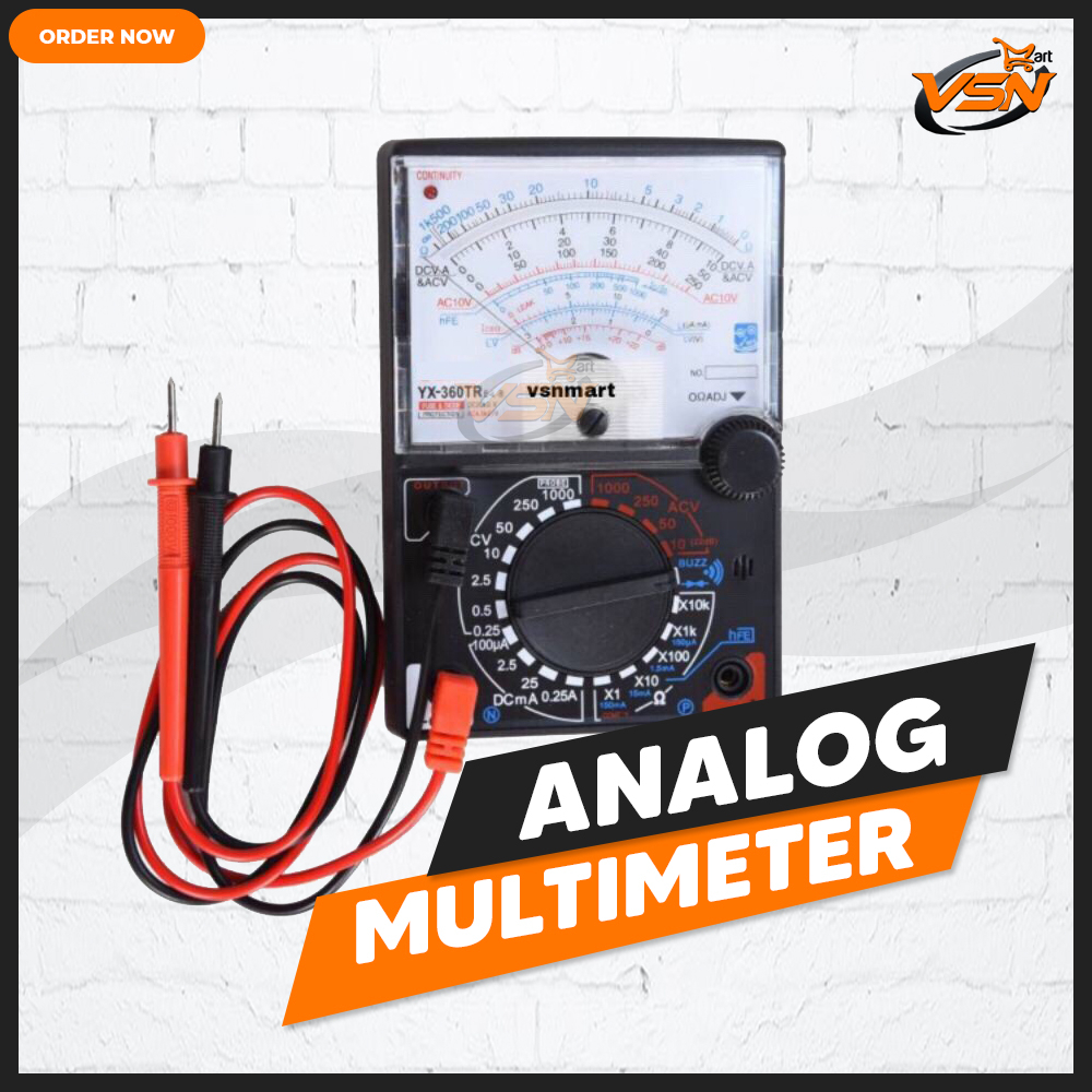 YX-360TR / YX-360TRD Analog Multimeter Multi Meter Tester With Buzzer ...