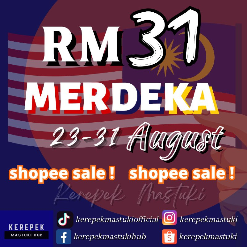 Combo MERDEKA RM31 kerepek mastuki | Shopee Singapore