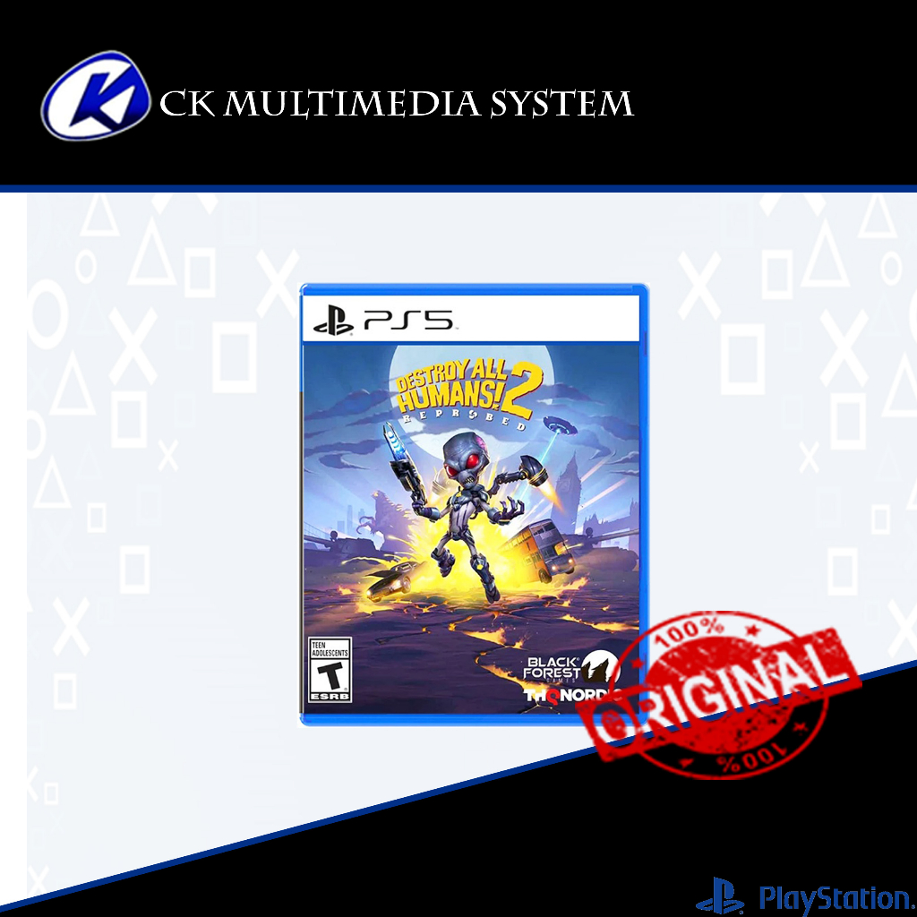 PS5 Destroy All Humans! 2 Reprobed (R2/ENG version) | Shopee Singapore