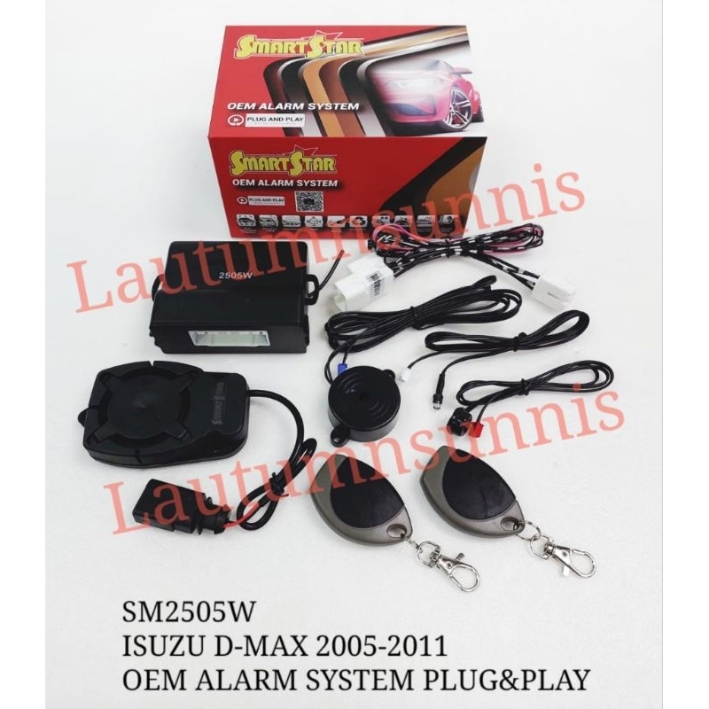 ISUZU DMAX 2005-2011 CAR SECURITY ALARM SYSTEM OEM P&P (FOR COBRA ALARM ...