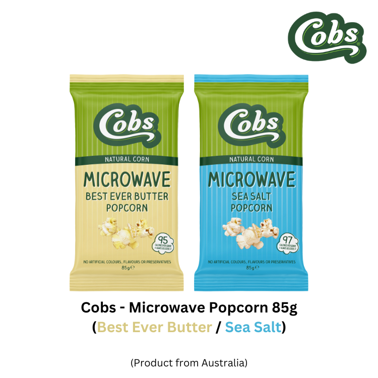 Cobs - Microwave Popcorn (Best Ever Butter / Sea Salt) | Shopee Singapore