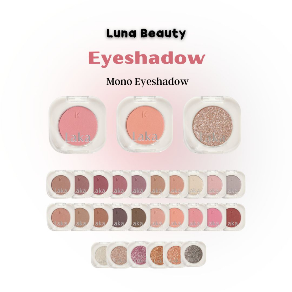 [Laka] Mono Eyeshadow 1.8g Spectrum Mono Eyeshadow | Shopee Singapore