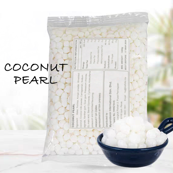 Coconut Pearl for milk tea/ fruit tea/ bubble tea/ dessert topping ...