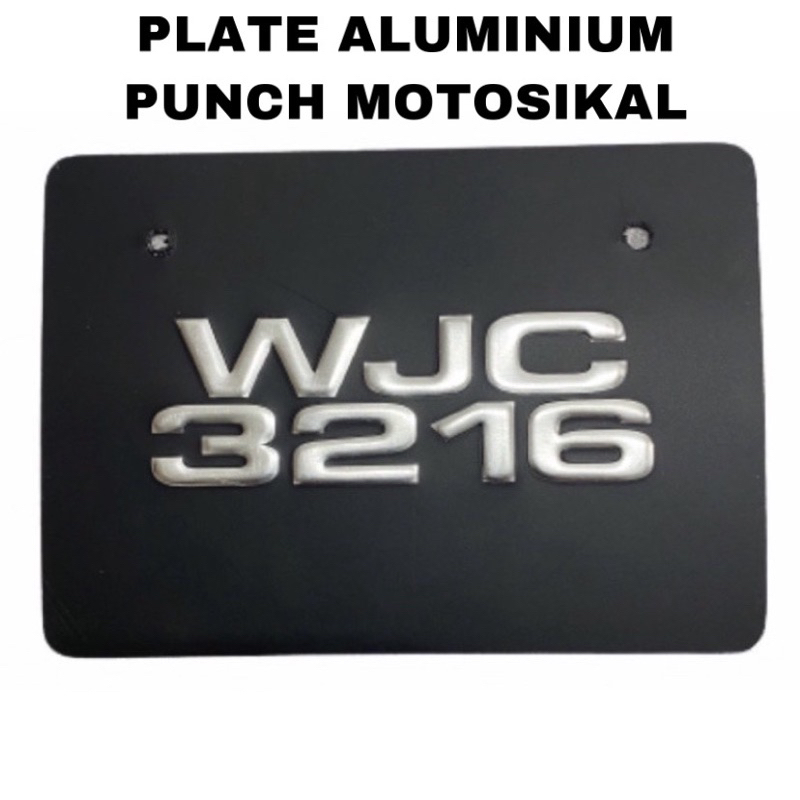 PLATE BESI KETUK MOTOR / PLATE ALUMINIUM PUNCH / PLATE PRESS / PLATE ...