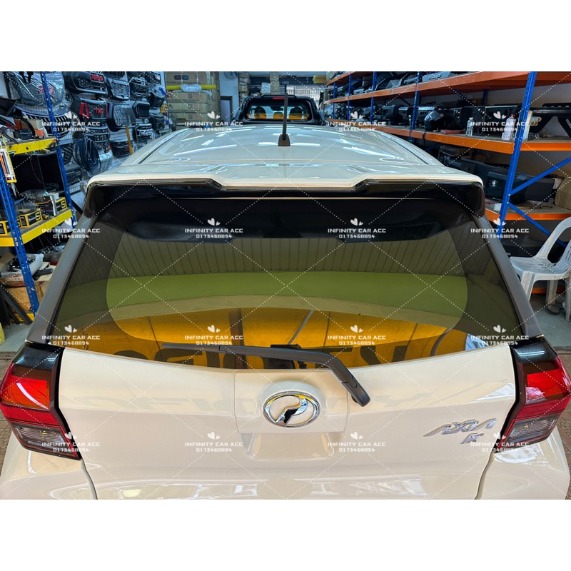 Perodua Axia 2023 2024 OEM ACE Spoiler V2 | Shopee Singapore