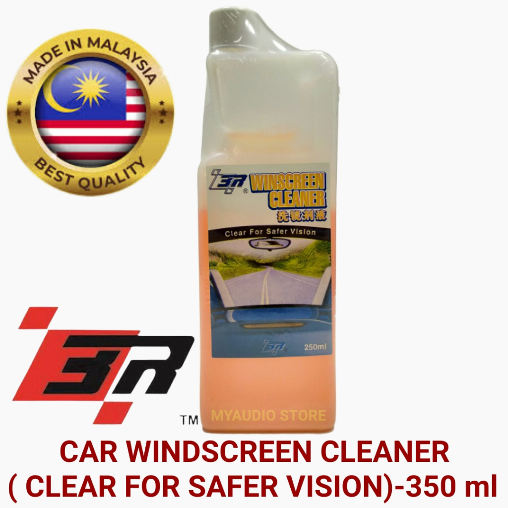 3R CAR WINDSCREEN CLEANER (CLEAN FOR SAFER VISION )-350 ml & 125 ml ...