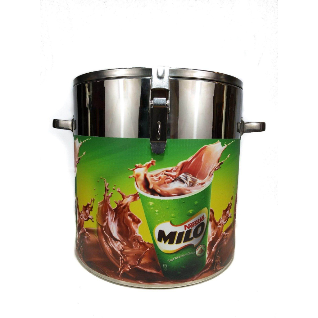 STICKER BALANG STEEL MILO 35INCI X 10 INCI (pvc sticker) | Shopee Singapore