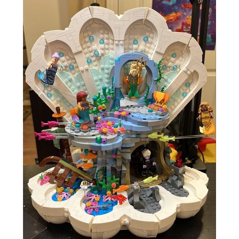 DISNEY LITTLE MERMAID BUILDING BLOCKS | Shopee Singapore