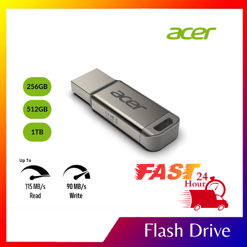 ACER UM310 SuperSpeed USB 3.2 Gen 1 Flash Drive (256GB / 512GB / 1TB ...