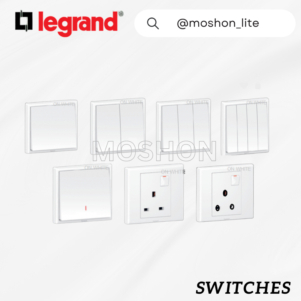 Legrand switches & sockets (Sirim approved) | Shopee Singapore