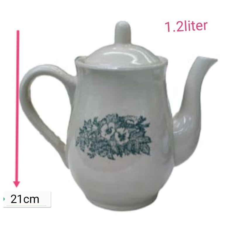 teko Oldtown Kopitiam hainam tea pot teko Kopitiam hainan seramit teko ...