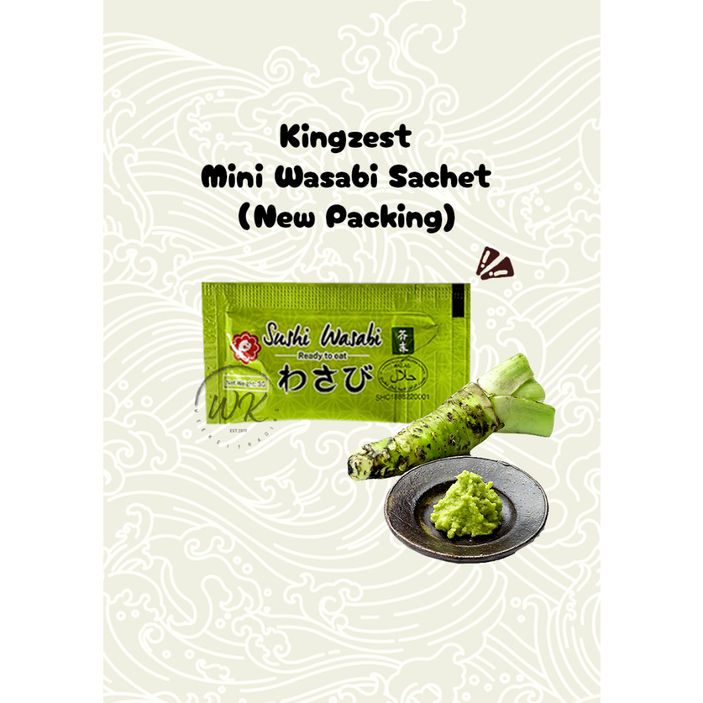 Kingzest Mini Wasabi Sachet **New Packing HALAL | Shopee Singapore