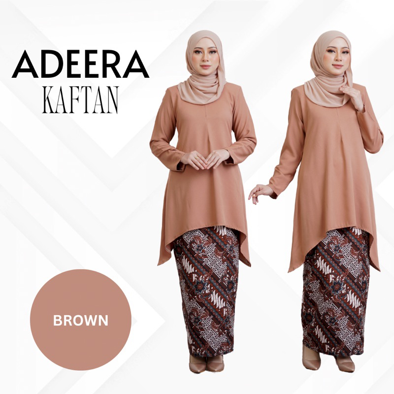 Kurung Kaftan AMEERA Baju RAYA 2024 VIRAL Baju Kurung Kaftan | Shopee Singapore