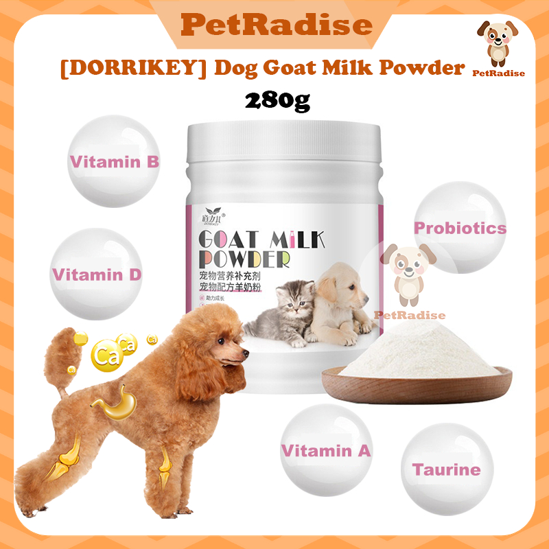 DORRIKEY 280g Dog Goat Milk Powder For Dog Milk Powder Puppy Milk ...