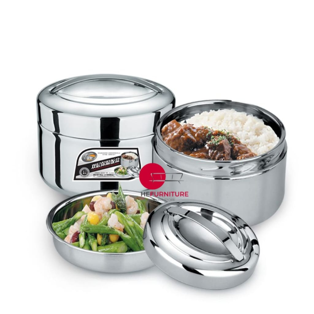 SUS304 Stainless Steel Vacuum Lunch Box Warmer Keep Warm Food Box ...