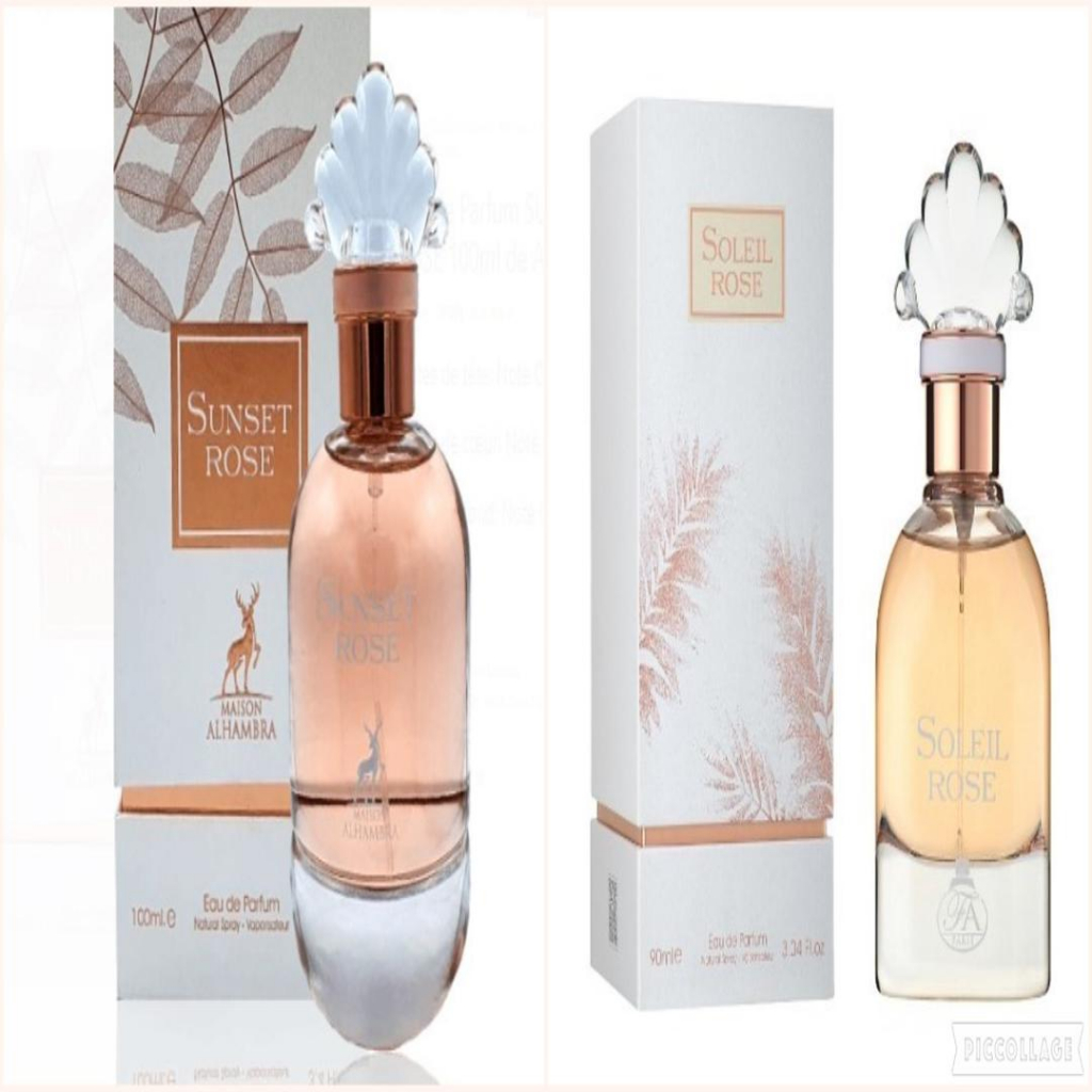 Maison Alhambra Sunset Rose EDP inspired by Soleil Rose | Shopee Singapore