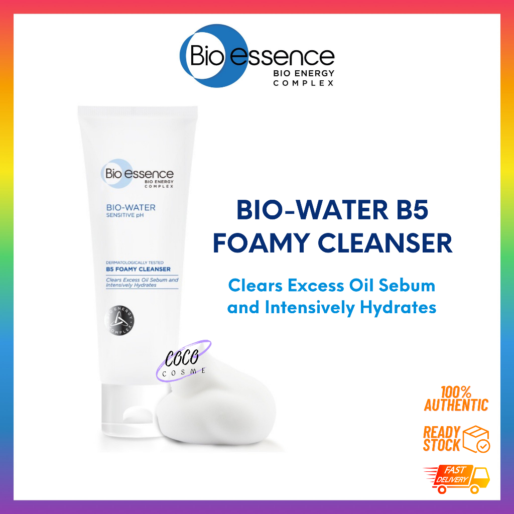BIO ESSENCE Bio Water B5 Foamy Cleanser 100g | Shopee Singapore