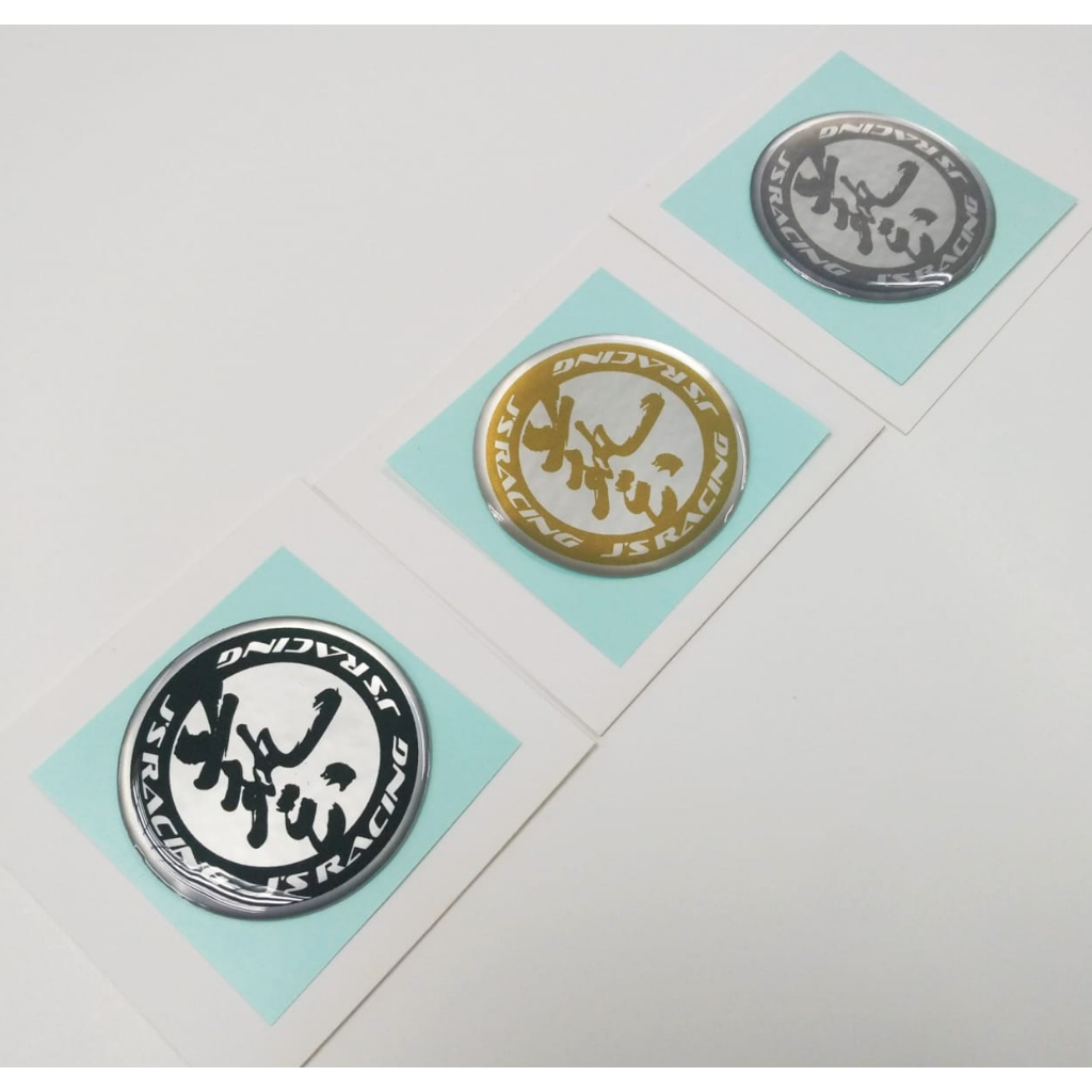 JS Racing Epoxy (rubble badge emblem) | Shopee Singapore