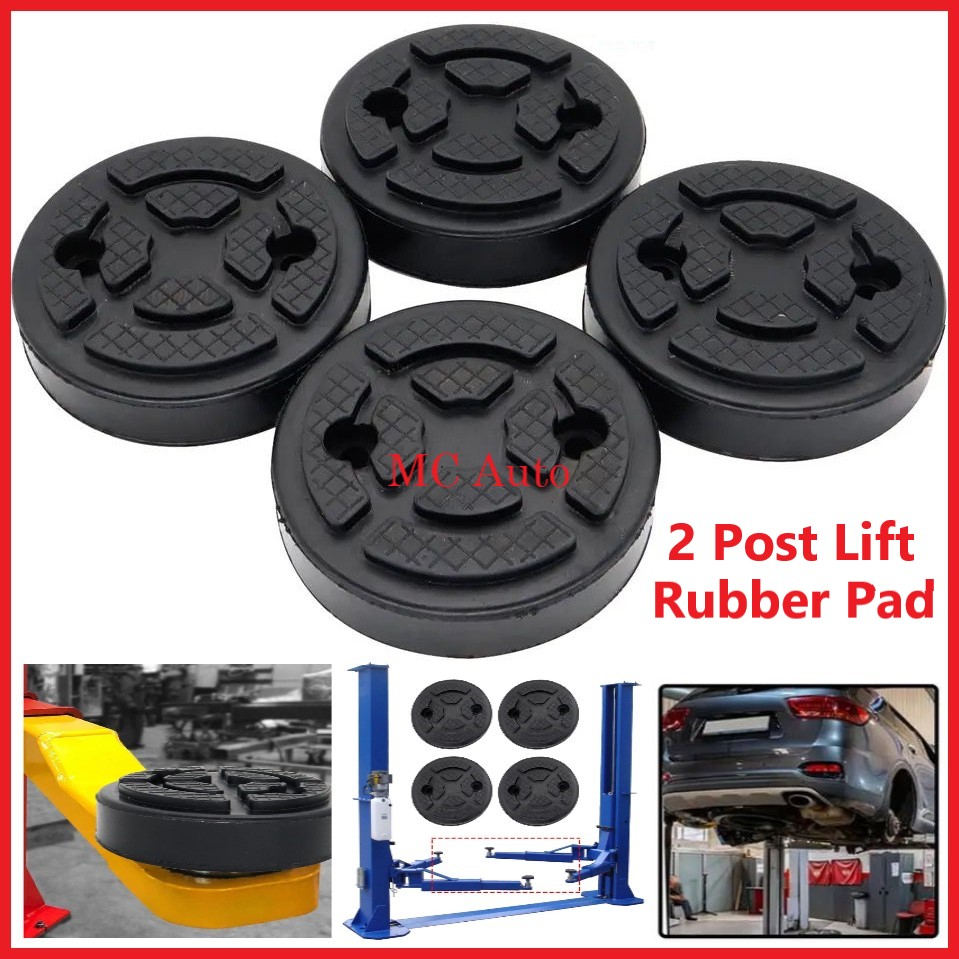 Heavy Duty 2 post lift Jack Rubber Pad Jack Rubber Block Getah Jack ...