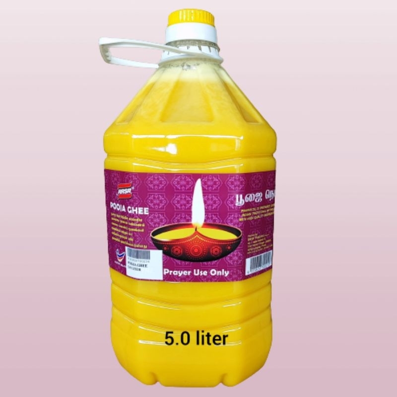 POOJA GHEE PRAYERS (5.0 LITER) | Shopee Singapore