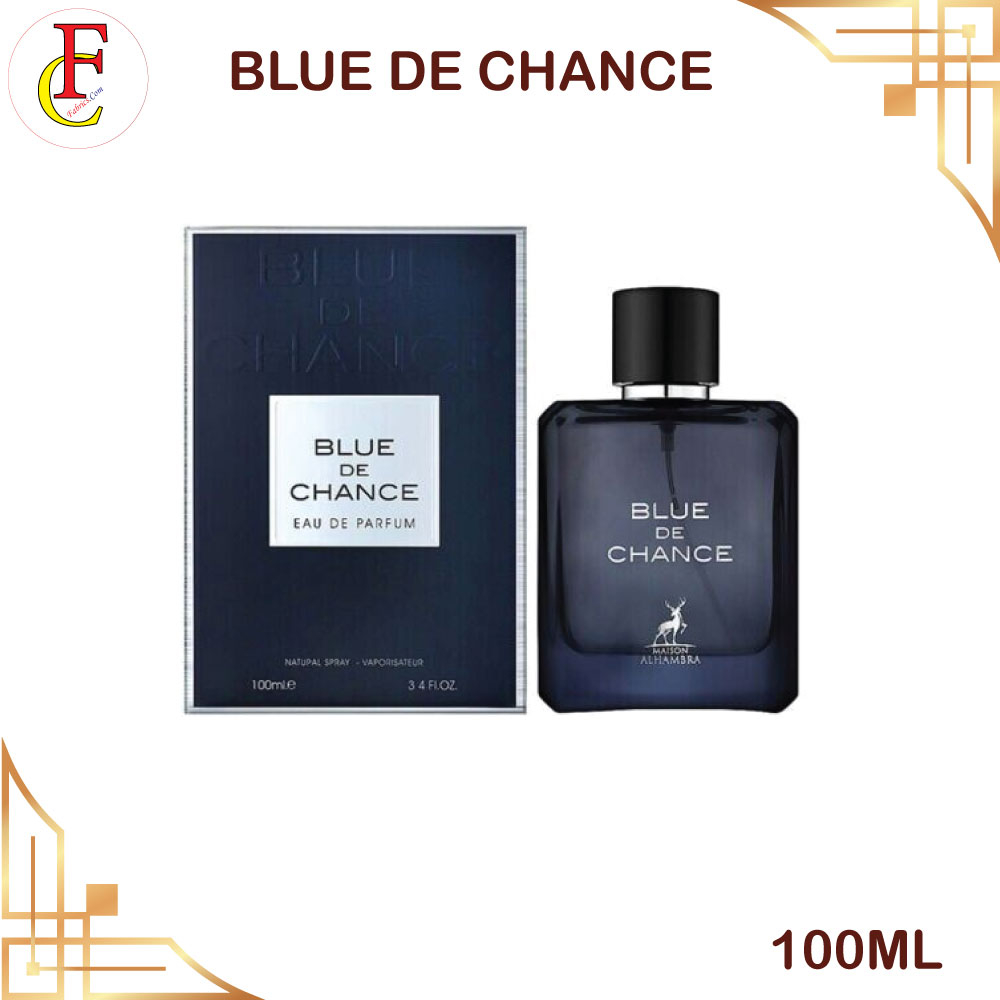 Maison Alhambra BLUE DE CHANCE EDP Perfume Spray100 ML Made in U.A.E ...