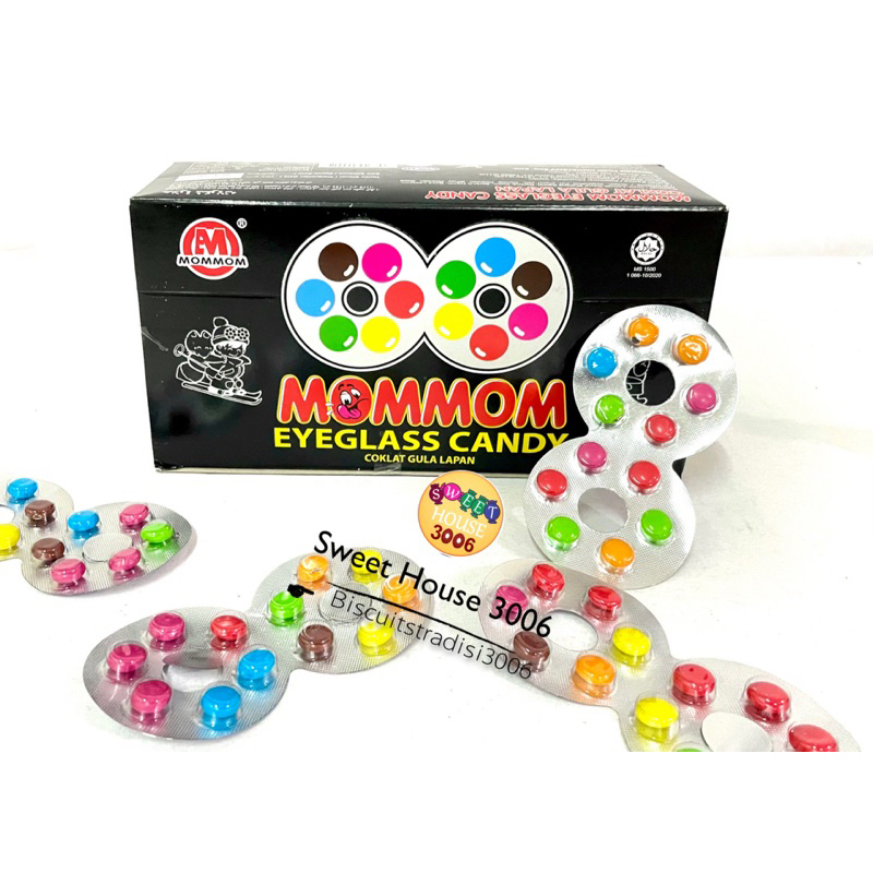 Mommom 40'S Eyeglass Candy Childhood Memories Snacks Makanan Ringan ...