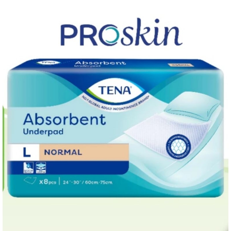 TENA Underpad Large (L x8pcs 60cm-75cm) | Shopee Singapore