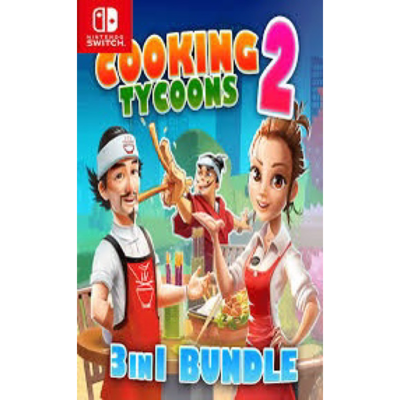 (Buy2Free1) Nintendo Switch Digital Cooking Tycoons 2 - 3 in 1 Bundle ...